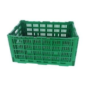 Collapsible plastic produce crates, produce containers wholesale