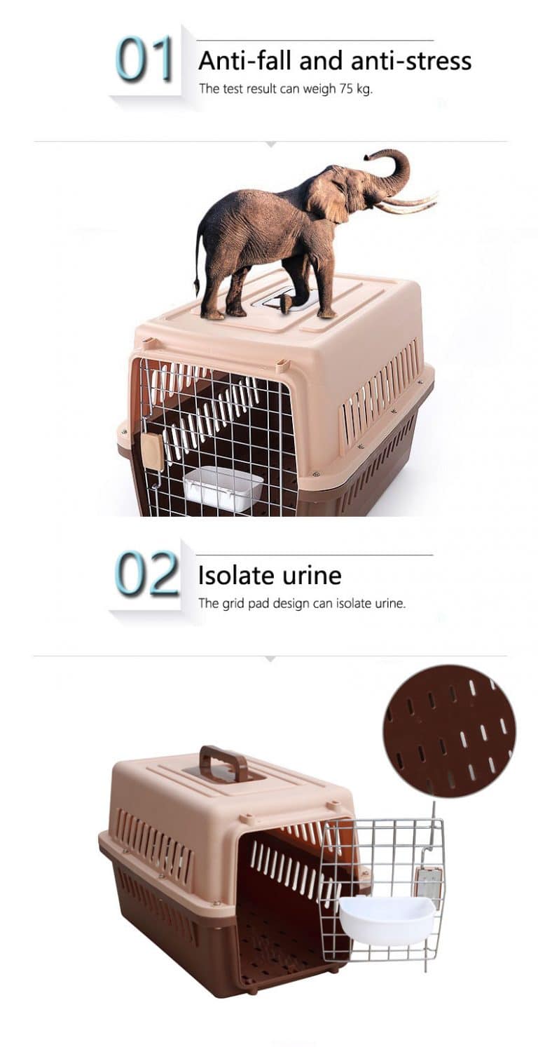 Best plastic dog travel crate, plastic dog crate - plastic-crates.com