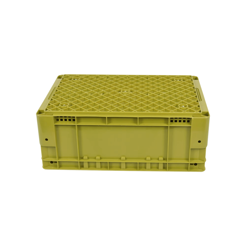 Plastic crate with dividers , modular storage box - plastic-crates.com