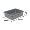 TSA bins, TSA security tray, Airport Security Trays - plastic-crates.com